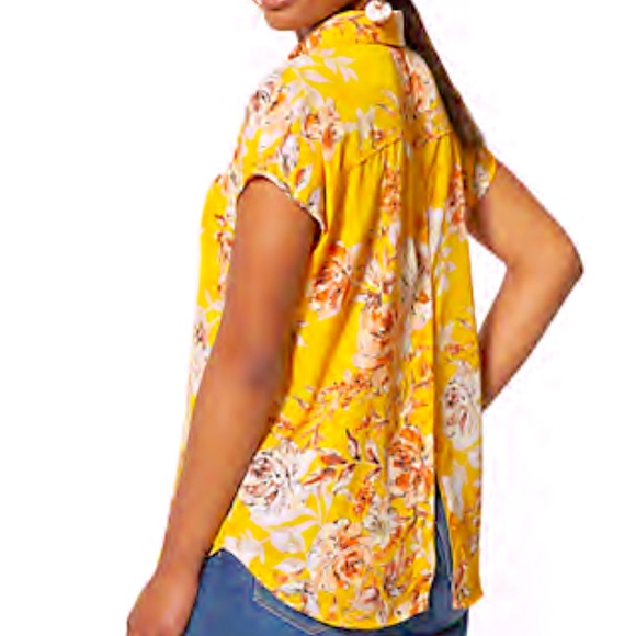 New York & Company | Tops | Soho Jeans Rose Blouse | Poshmark